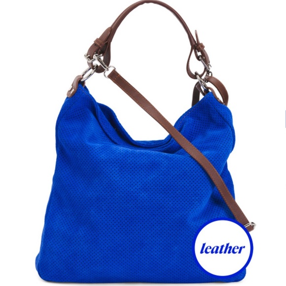 Via Victoria | Bags | Via Victoriamade In Italy Suede Hobo | Poshmark